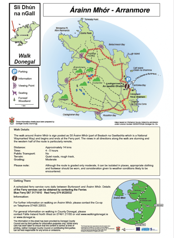 Waymarked Walks Arranmore Island - Arranmore Island